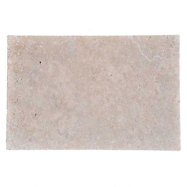 16x24 Ivory Travertine Pavers - Tumbled